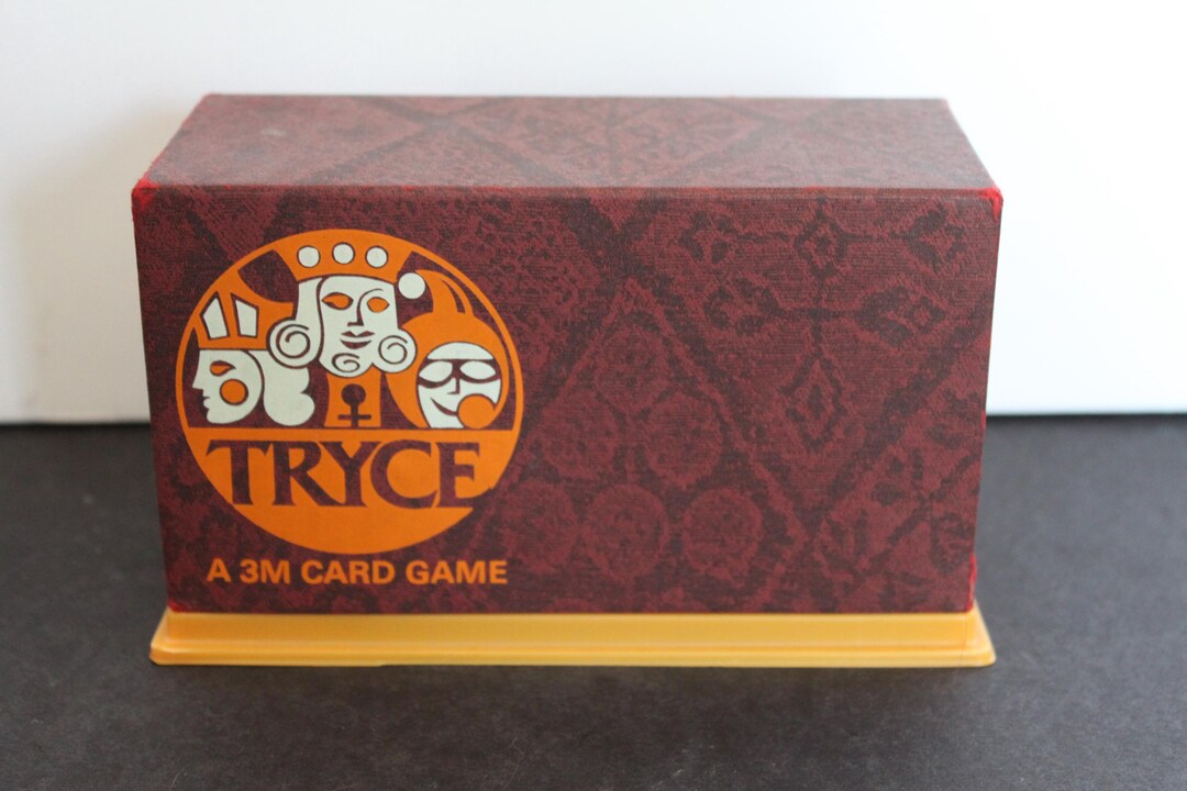 Vintage Tryce Card Game. COMPLETE, 1969 3M Company, Grandmacore Game ...