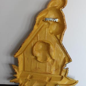 Vintage Chipmunk Wall Hanging. Molded Plastic, Chipmunks in Birdhouse ...