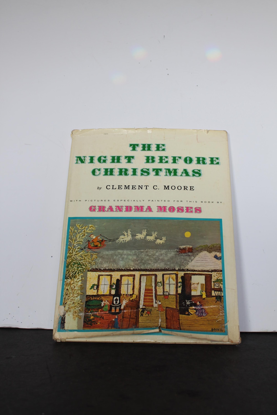 Vintage the Night Before Christmas Hard Cover Book. Clement Moore, 1961 ...