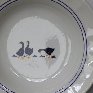 Ceramica Castellania Blue Duck Geese
