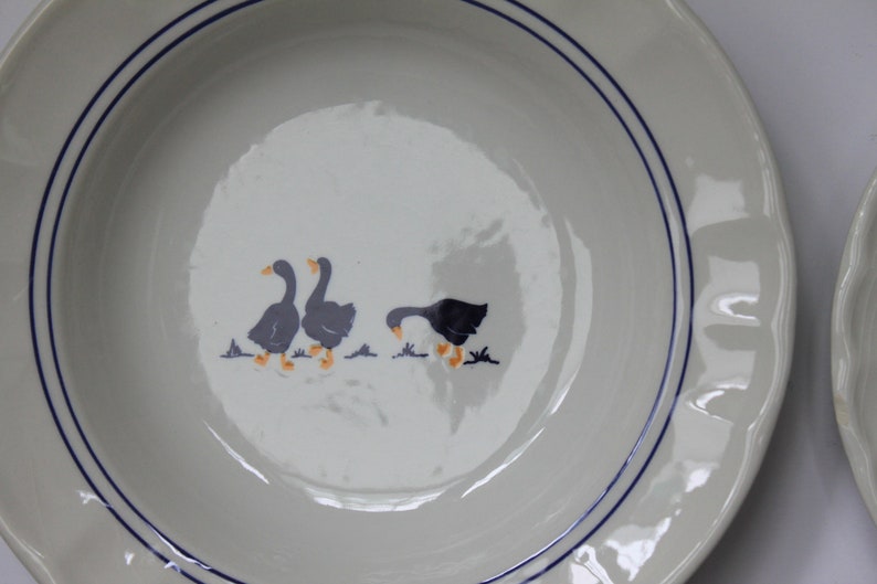 Ceramica Castellania Blue Duck Geese