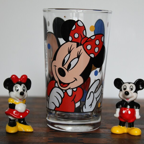 Glass Mickey Figurines - Etsy