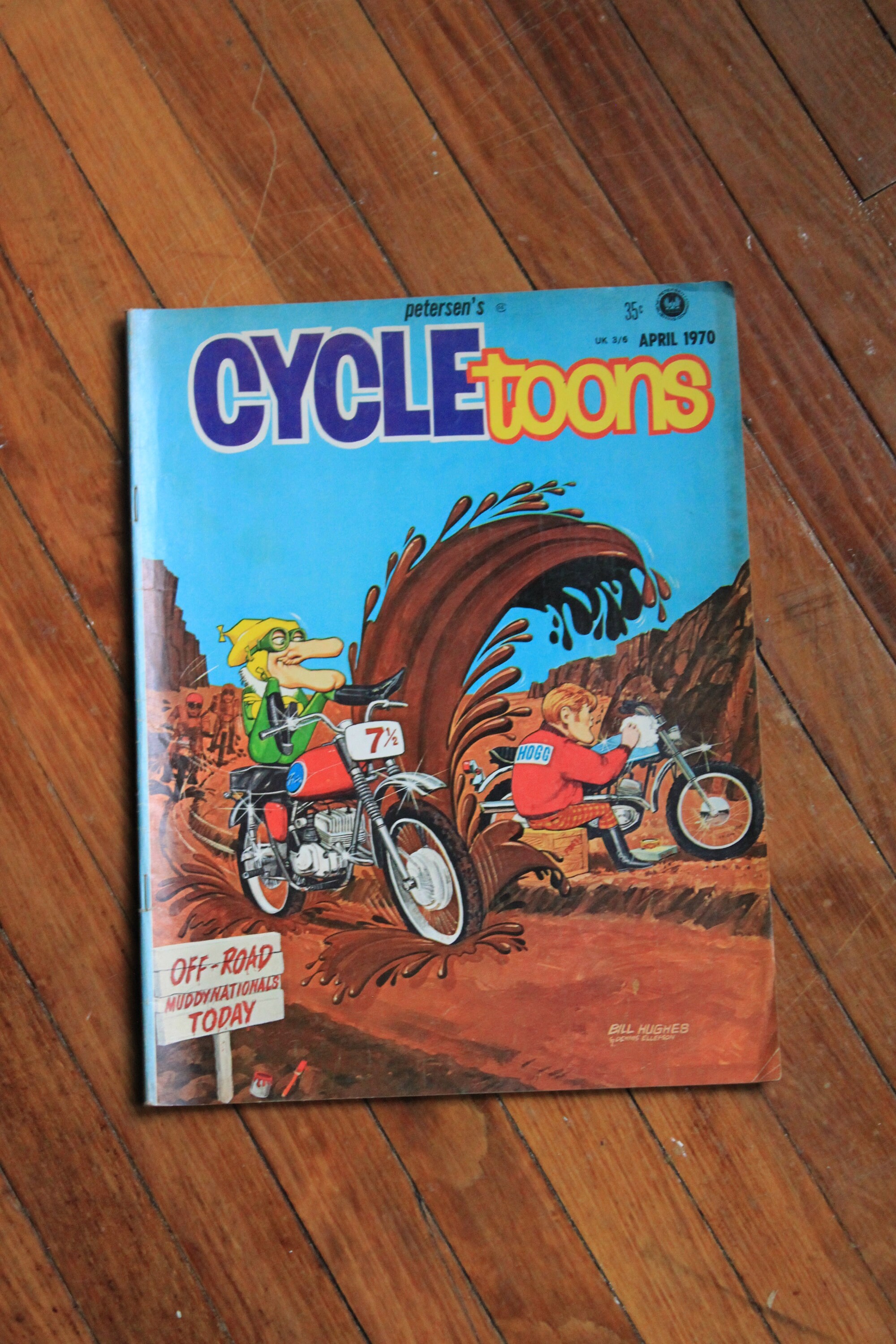 Vintage Cycle Toons Comic Book. Petersens Cycletoons April - Etsy
