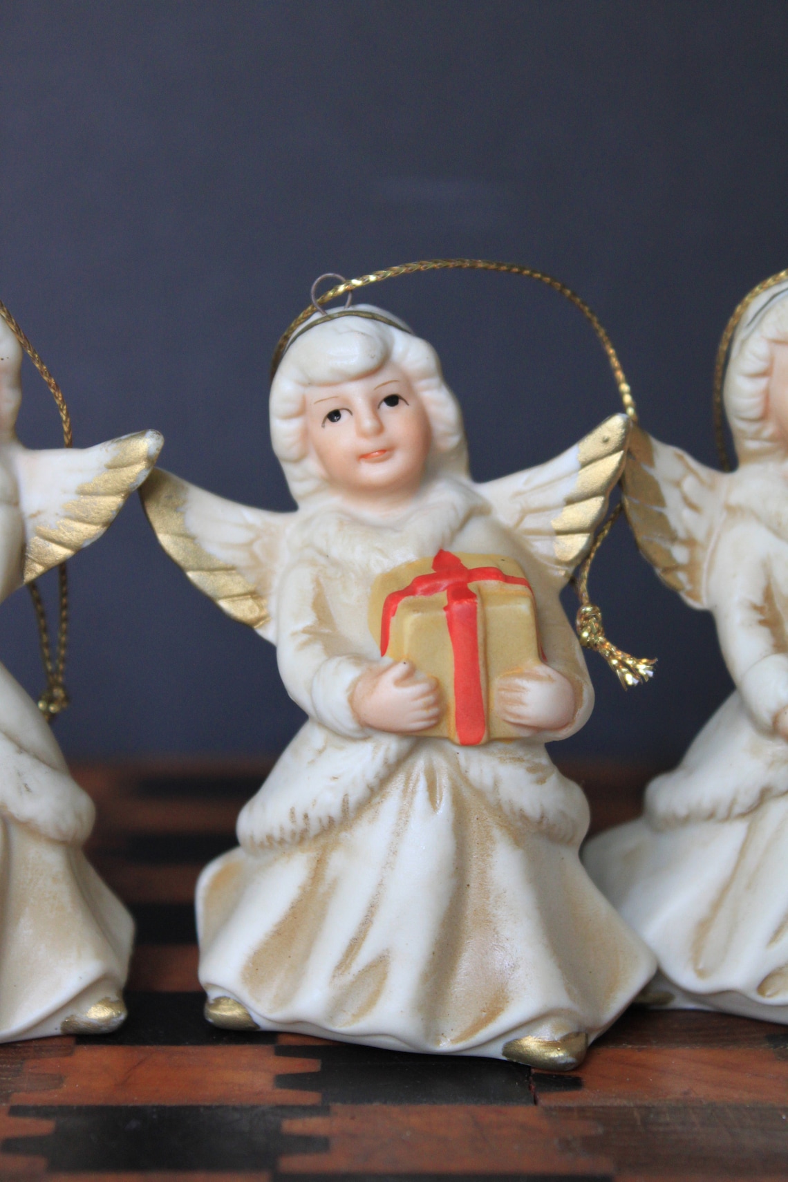 Angel Christmas Ornaments for Vintage Tree Trim Decor. Set of - Etsy