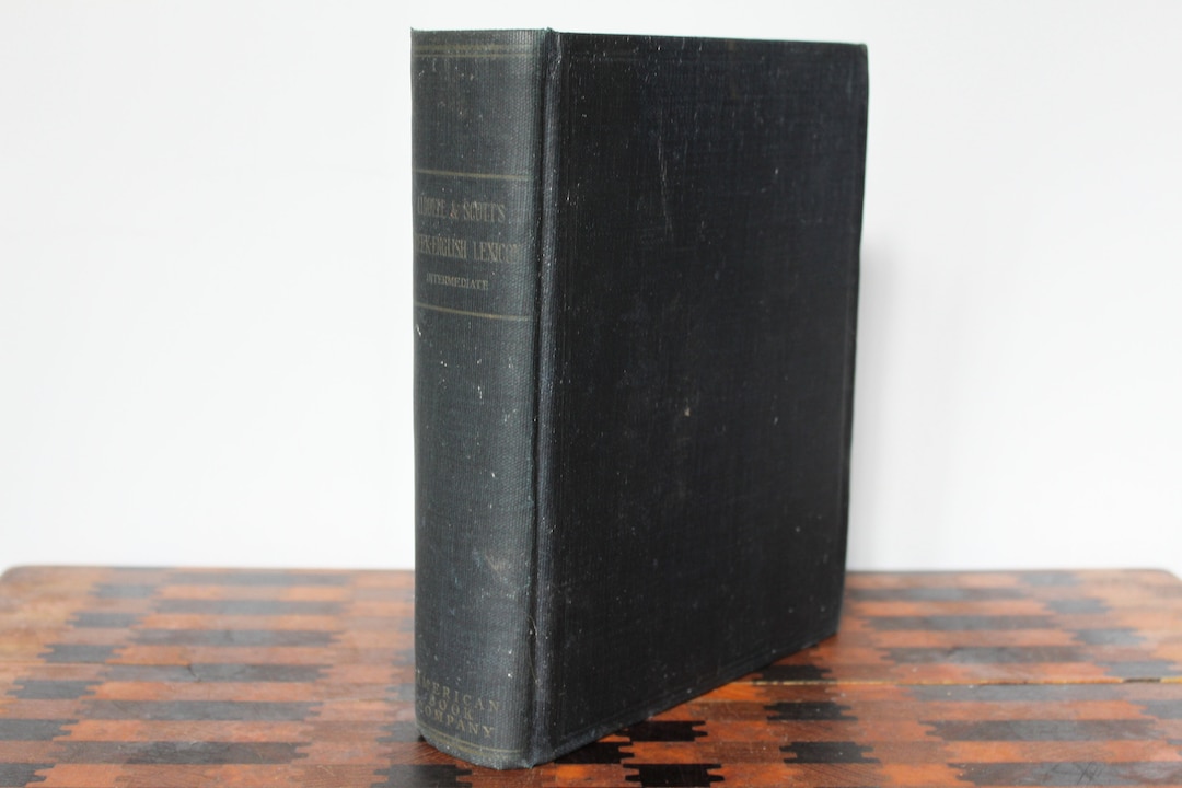 Vintage Greek and English Lexicon. Liddell and Scotts - Etsy