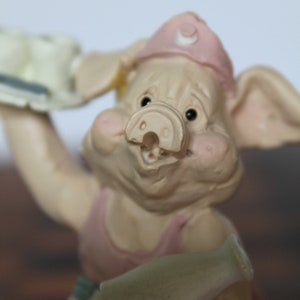 Enesco Milk Waitress Pig for Vintage Farmhouse Mantel Decor. - Etsy
