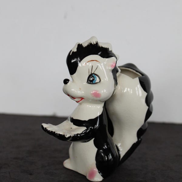 Vintage Skunk Ceramic - Etsy
