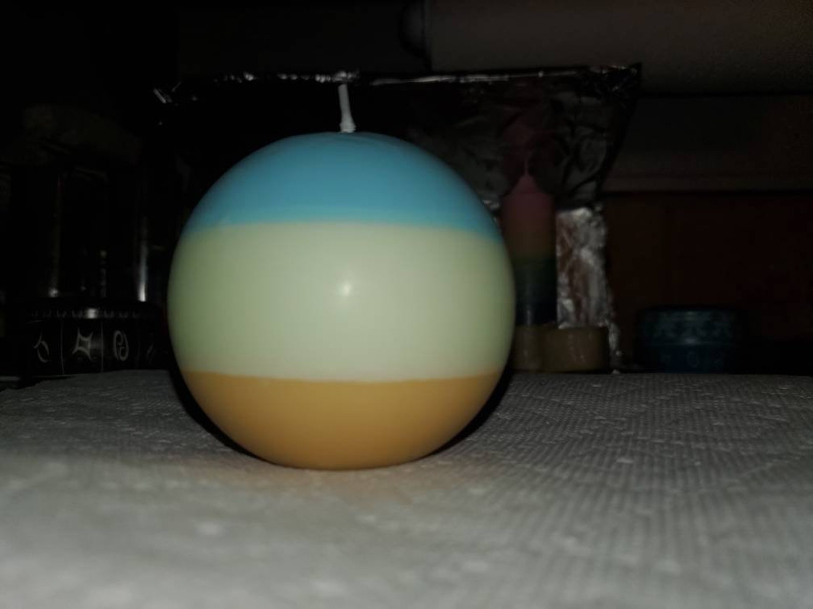 3 inch 3 Layered sphere Candles | Etsy