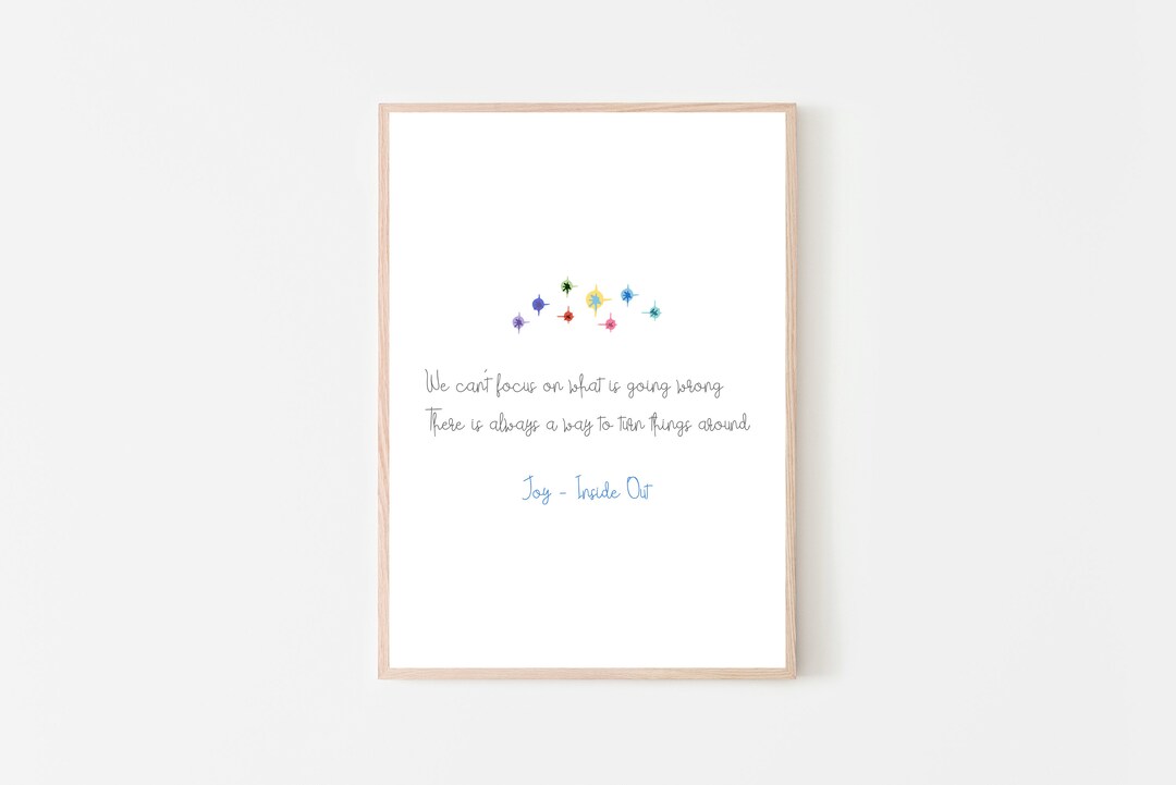 Always a Way - Inside Out Inspired Print - Etsy