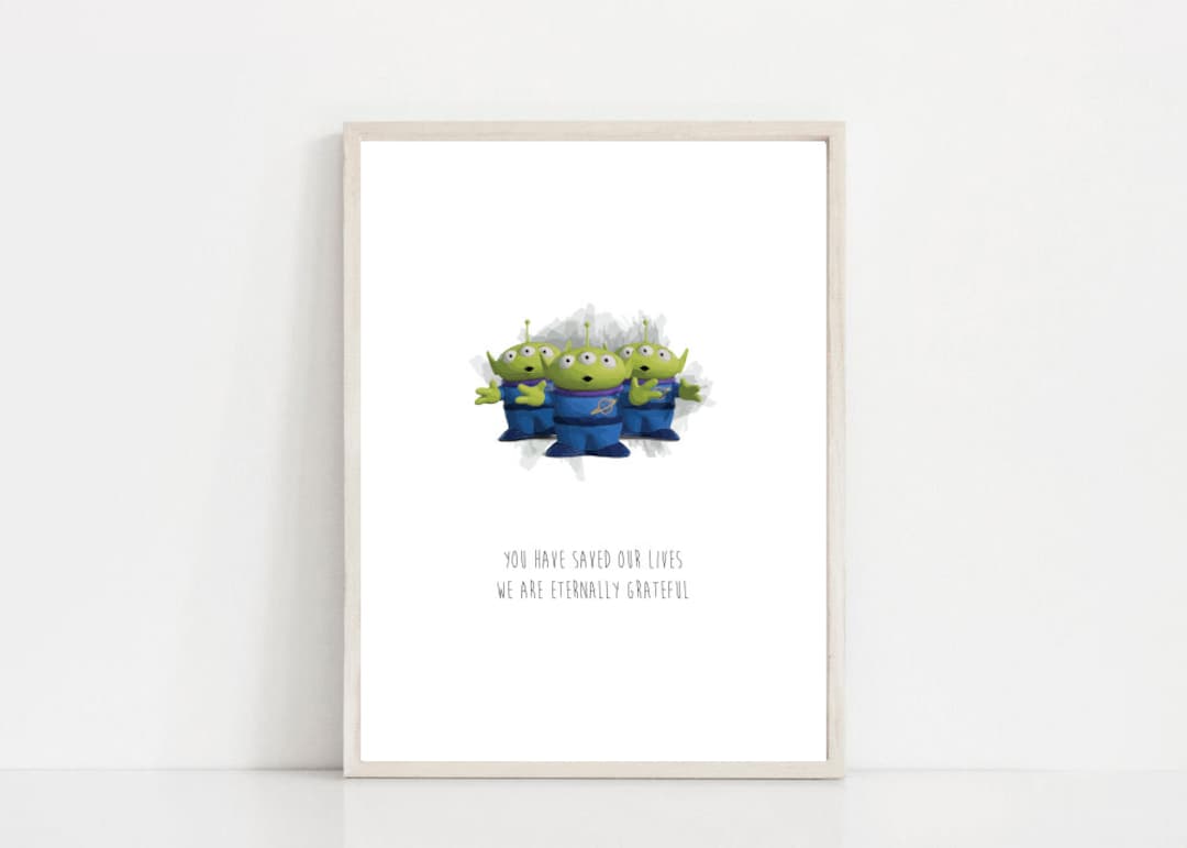 You Have Saved Our Lives Quote Wall Art Print - Etsy