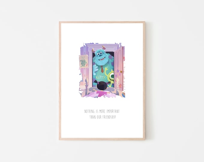 Pixar, Monster's University, Monsters Inc. Replica Movie Prop Sign ...