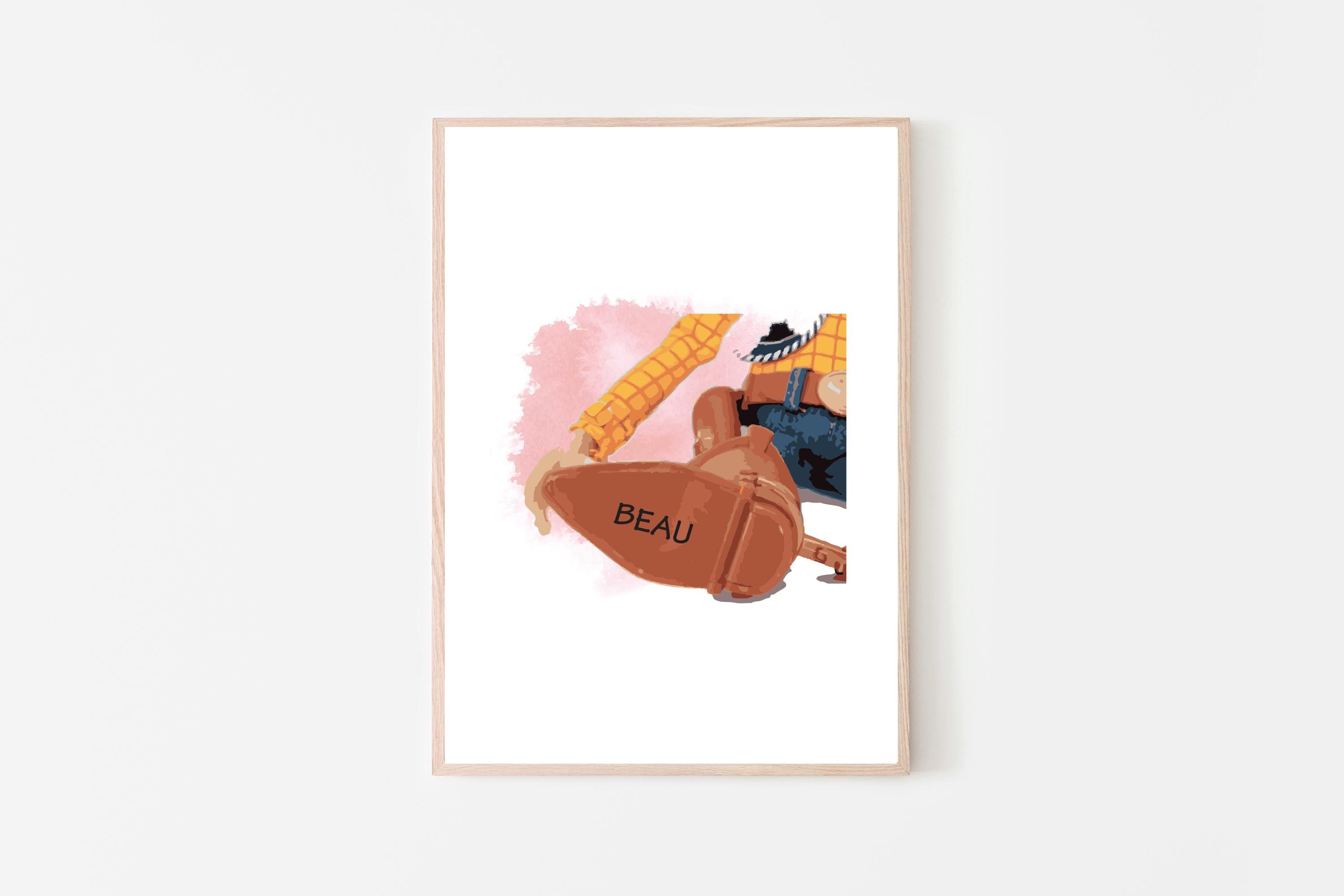 Toy Story Print - Woody Name Boot - Etsy