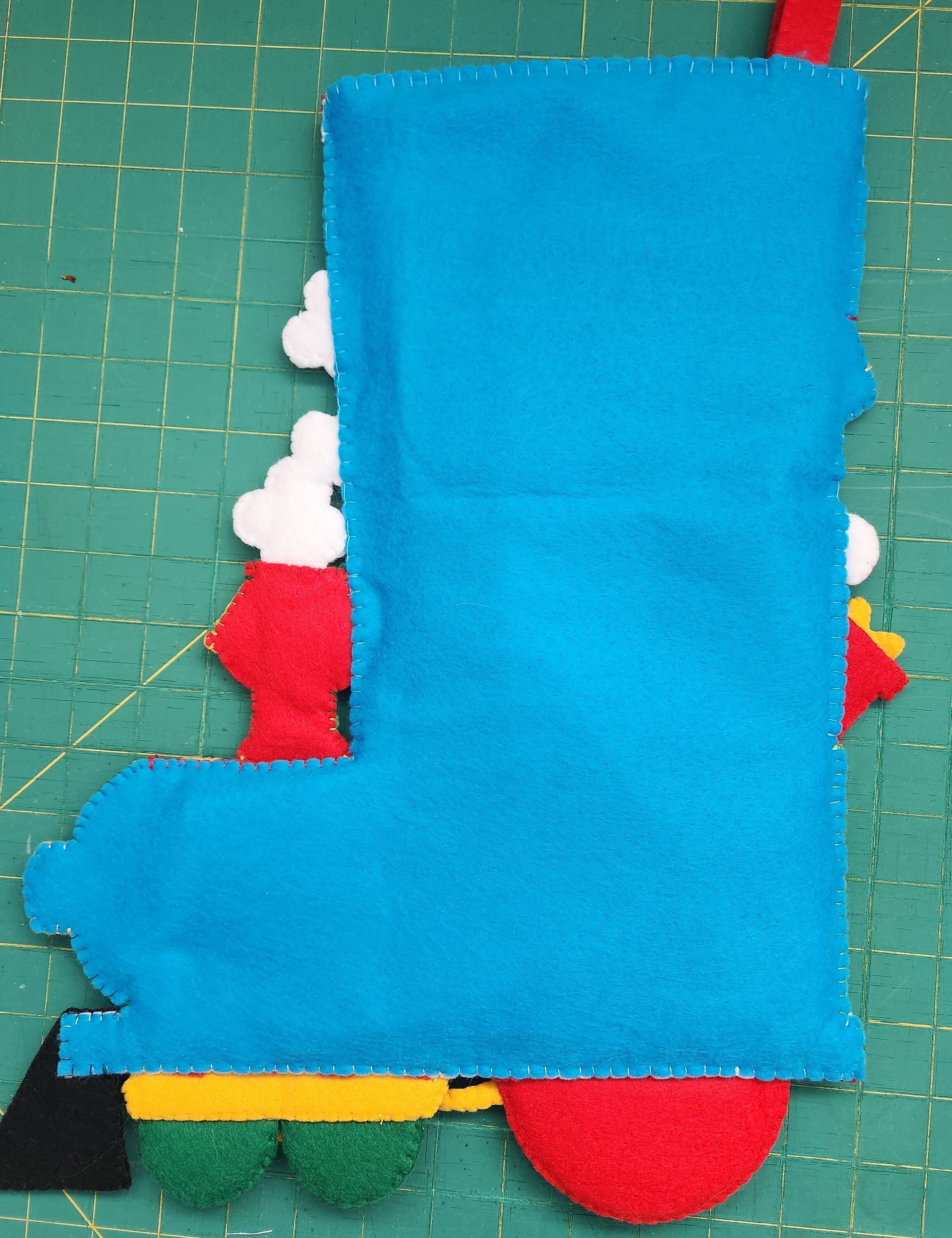 Bucilla "candy Express" Felt Handmade Train Christmas Stocking Complete ...