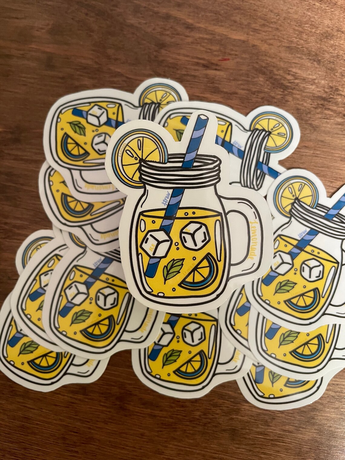 Waterproof Lemonade Sticker 1 | Etsy