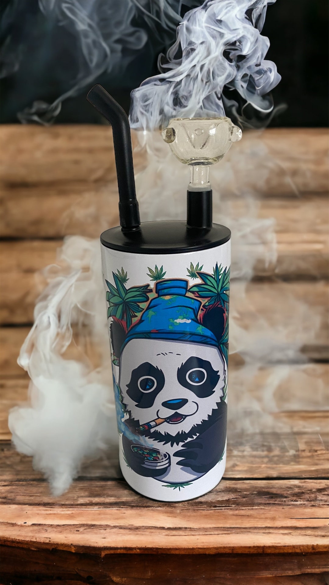 420 Panda Tumbler - Etsy