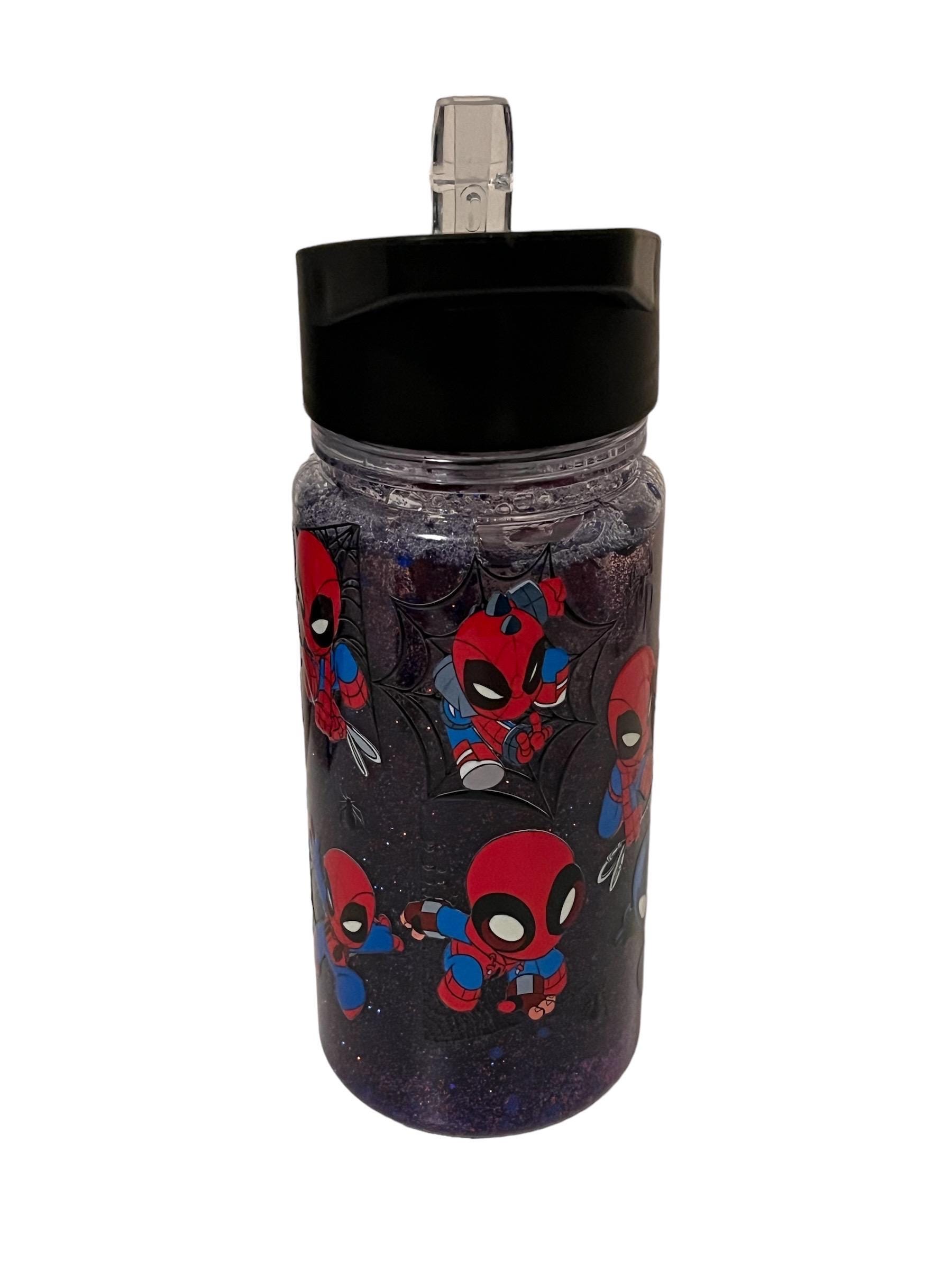 Childrens Plastic Reusable Snow Globe Water Bottles - Etsy