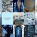Royalcore Aesthetic Wall Collage Kit, Blue Room Decor, Collage Kit Wall ...