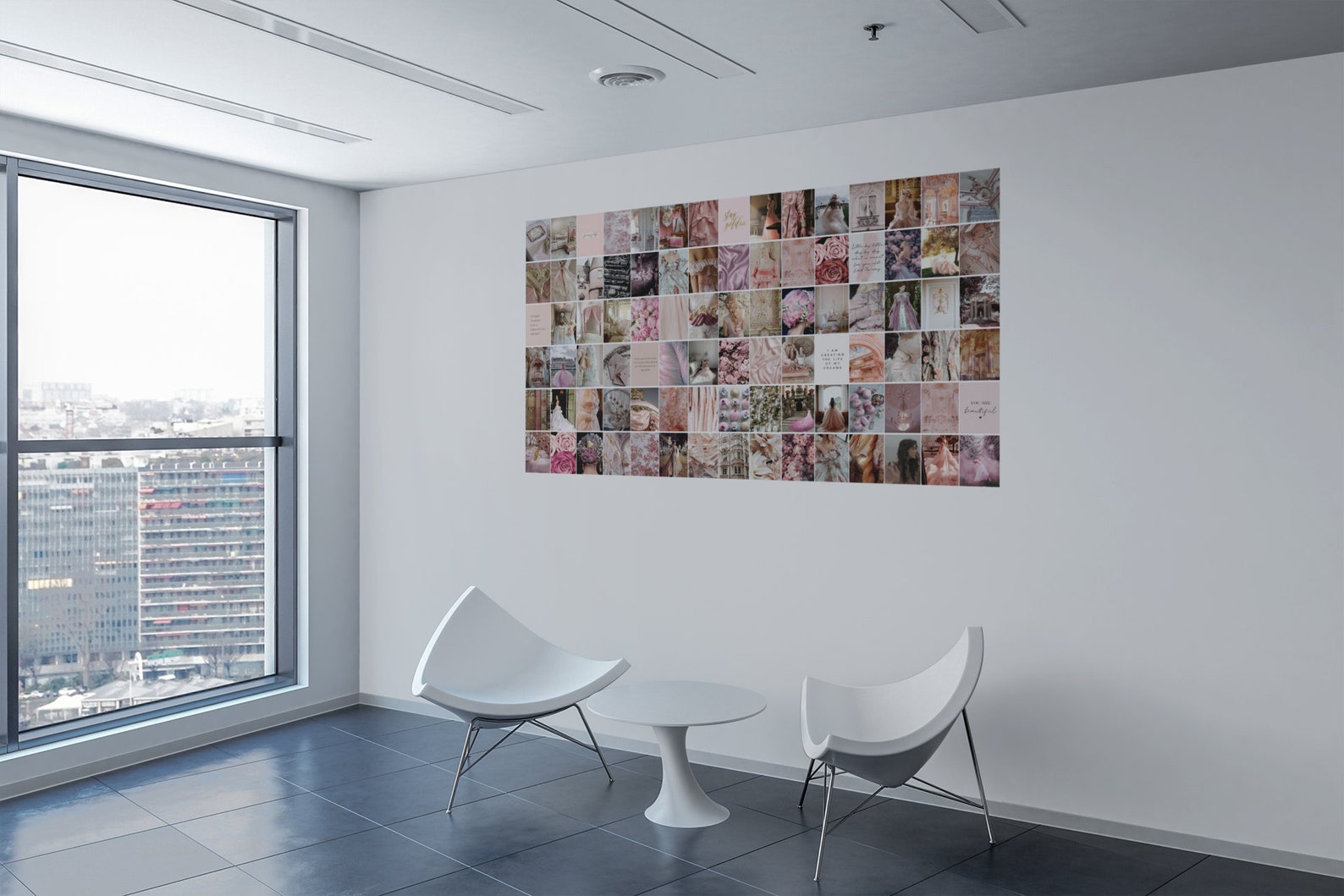 Royalcore Aesthetic Wall Collage Kit Pink Room Decor Collage - Etsy