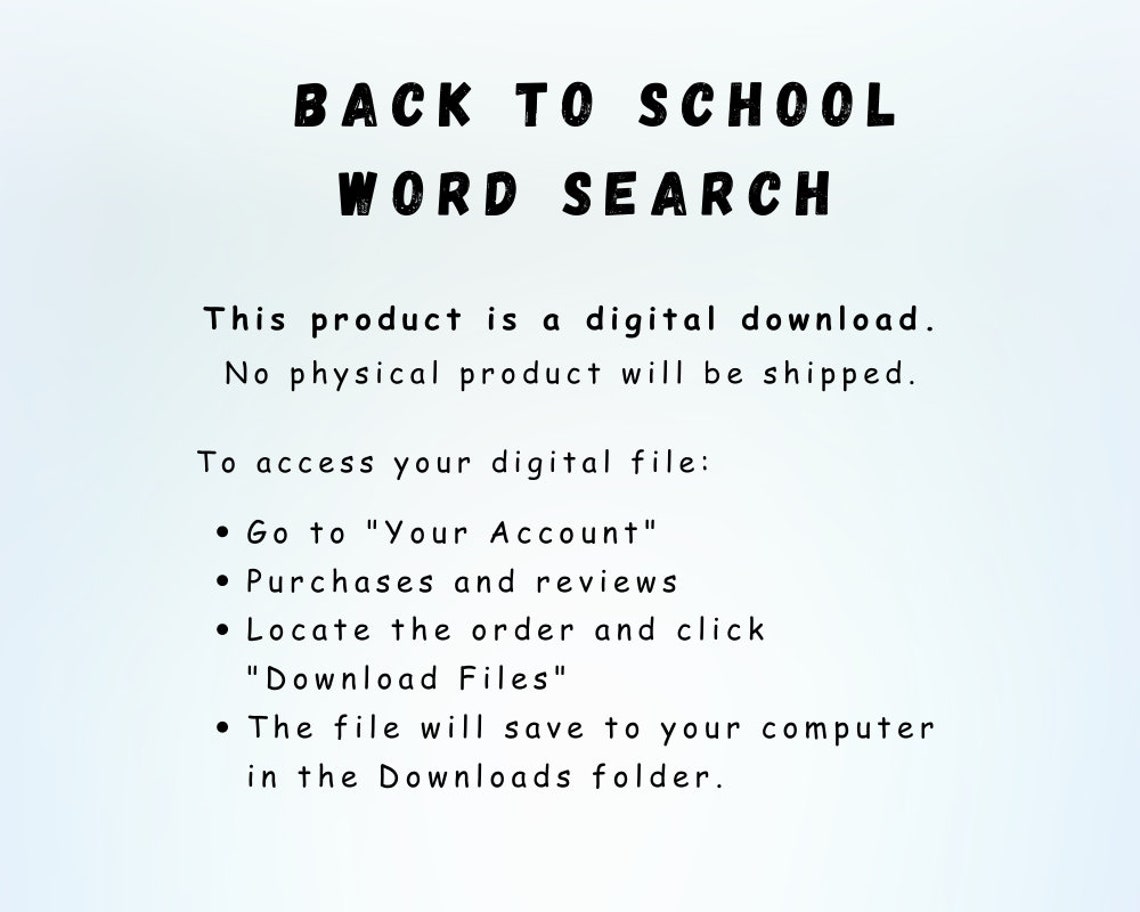 Back to School Word Search, Word Search for Kids, Classroom Activity ...
