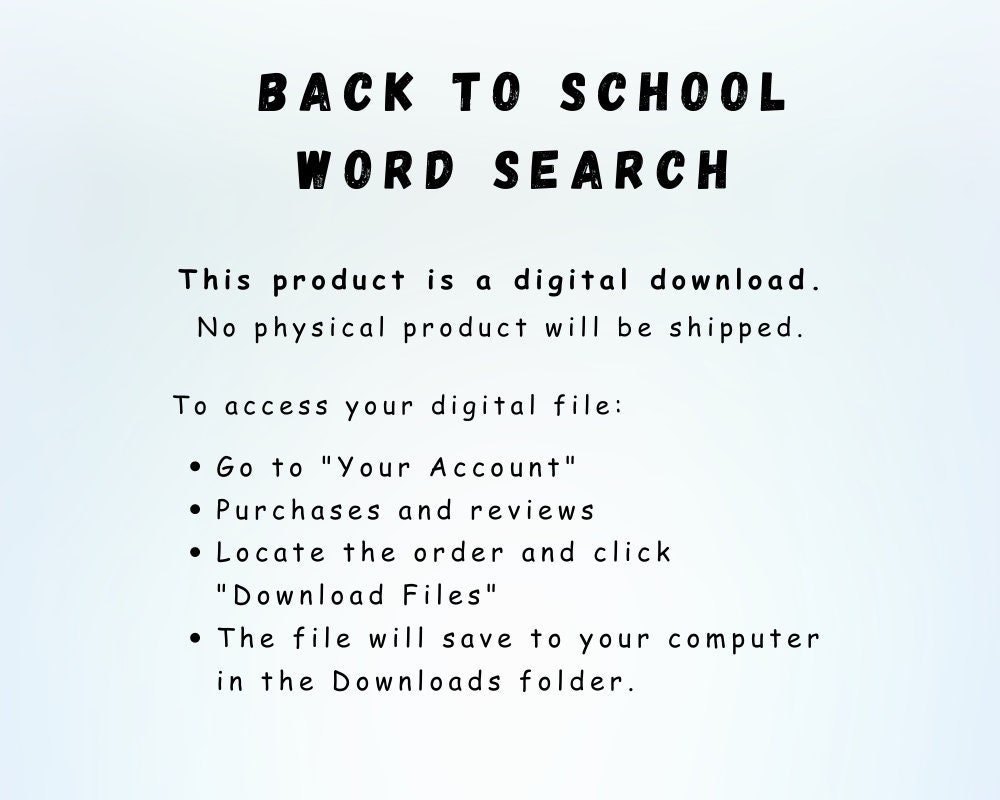 Back to School Word Search, Word Search for Kids, Classroom Activity ...