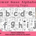 Lower Case Alphabet Coloring Pages, Lower Case Abcs, ABC Activity, Kids ...