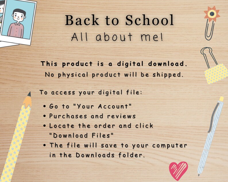 All About Me, Back to School, First Day of School, Colorful, Classroom ...