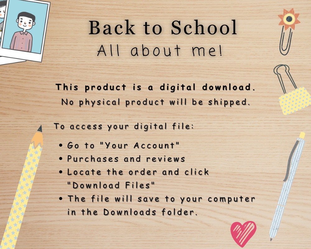 All About Me, Back to School, First Day of School, Colorful, Classroom ...