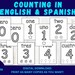 Counting in Spanish and English, Coloring Pages, Classroom Activity ...