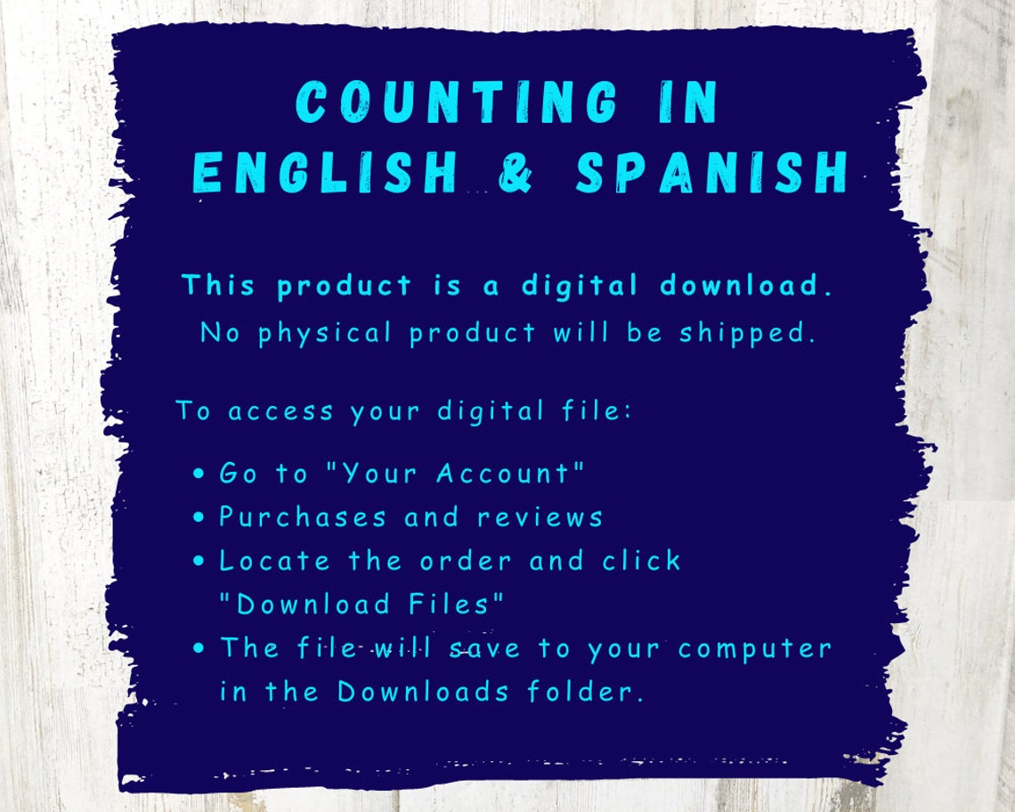 Counting in Spanish and English, Coloring Pages, Classroom Activity ...