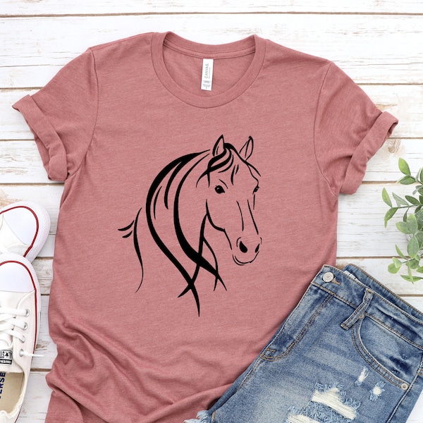 Horse Shirt - Etsy