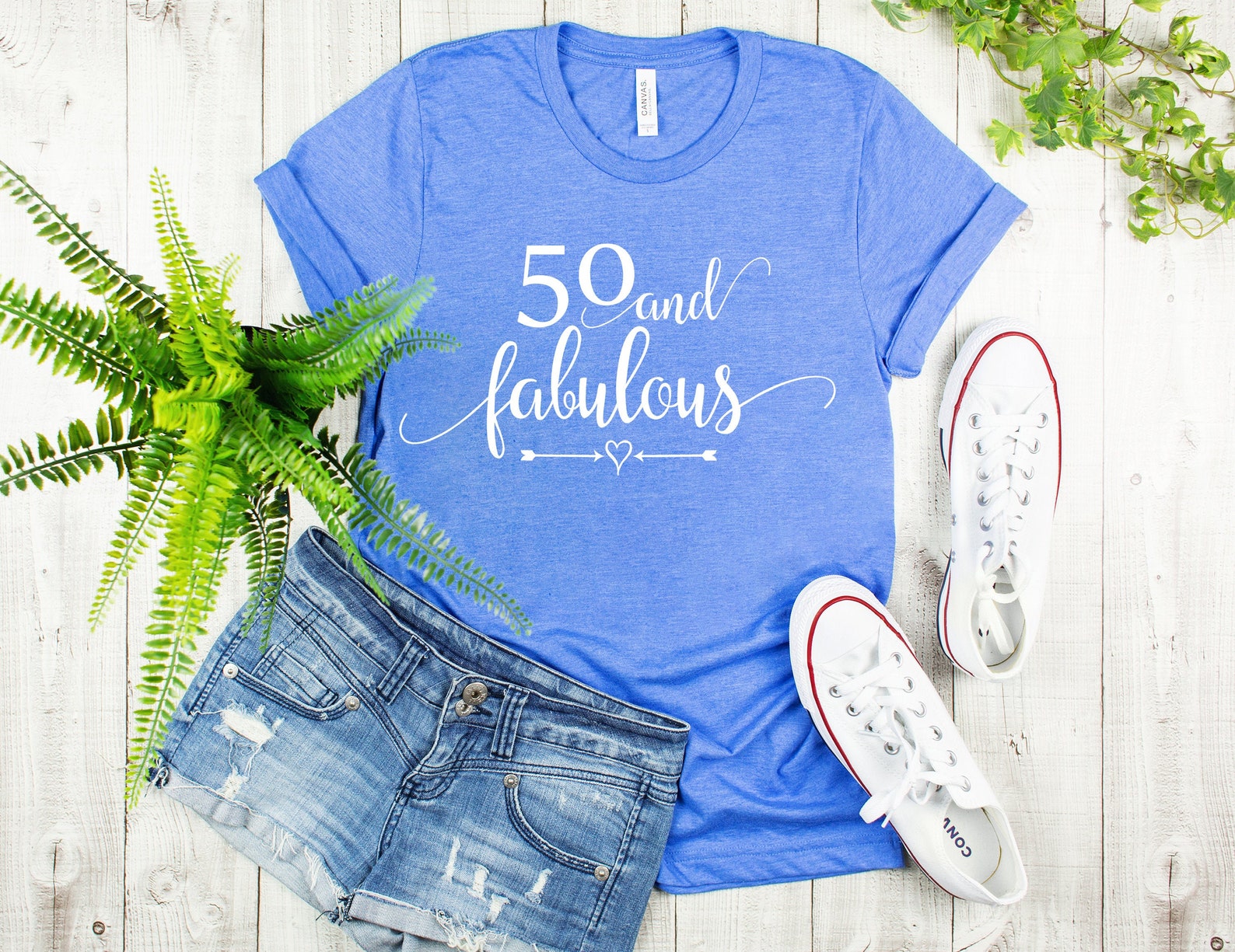 50 and Fabulous Hello Fifty Shirt 50th Birthday Shirt Fifty - Etsy Canada