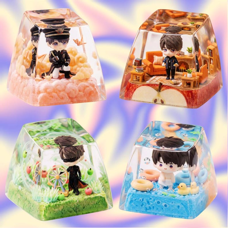 Love and Deepspace Keycaps || Caleb Core - Etsy