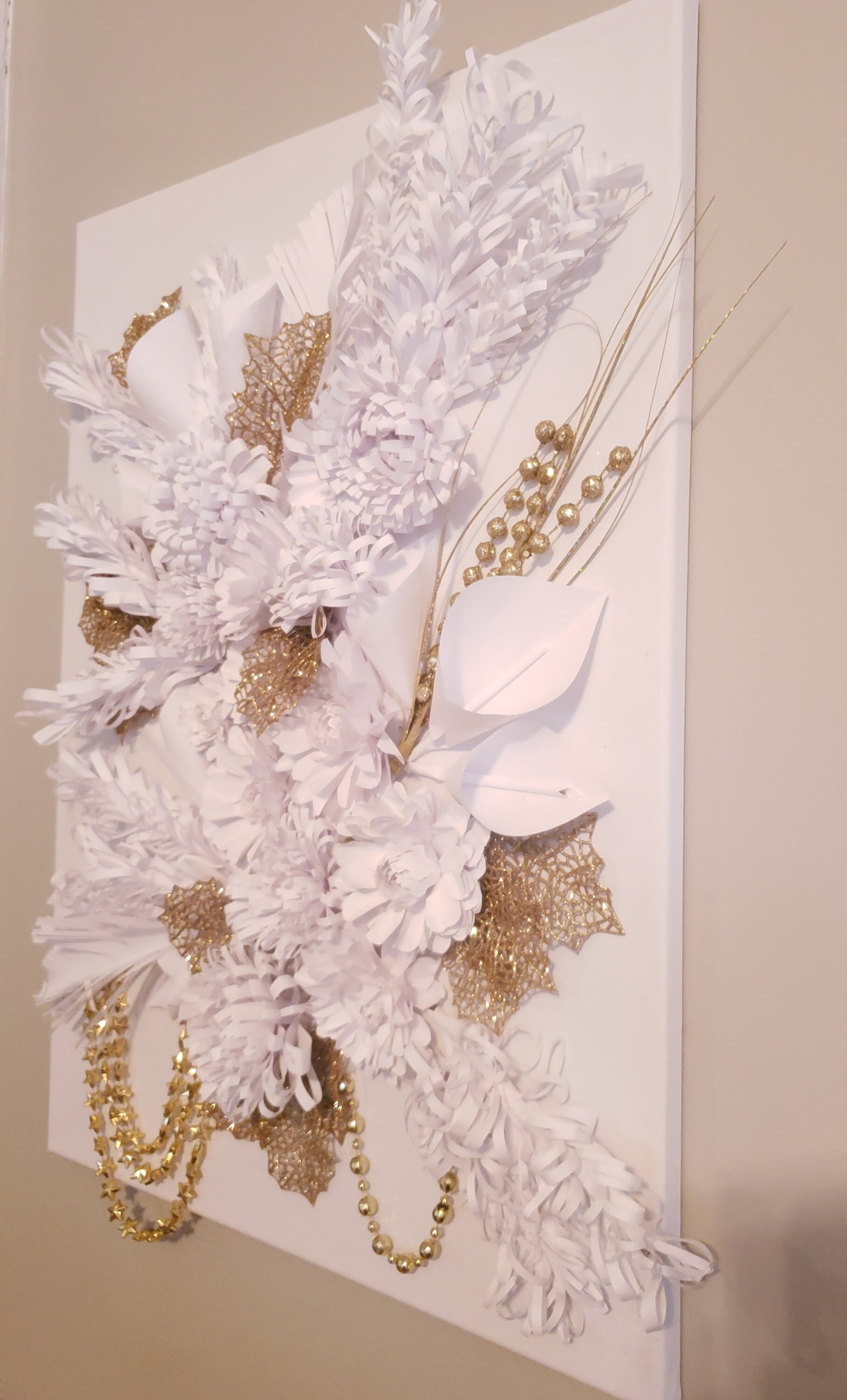 Golden Filigree Exploded Canvas - Etsy