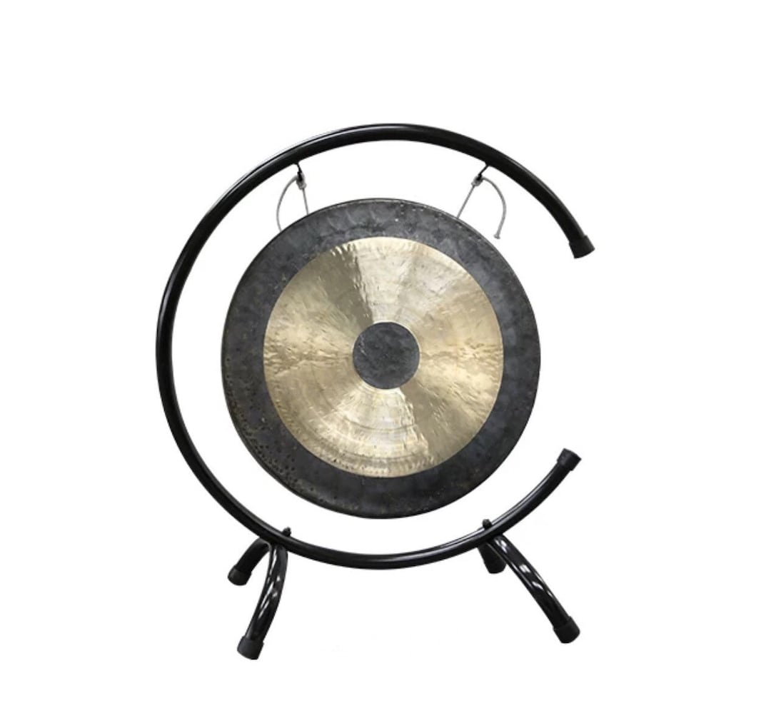Meditation Chau Gong, c-framed Bullseye Gong, Therapeutic Sound Healing ...