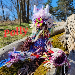 INNER BEAST Handmade Crochet Amigurumi Monster Plush - Etsy