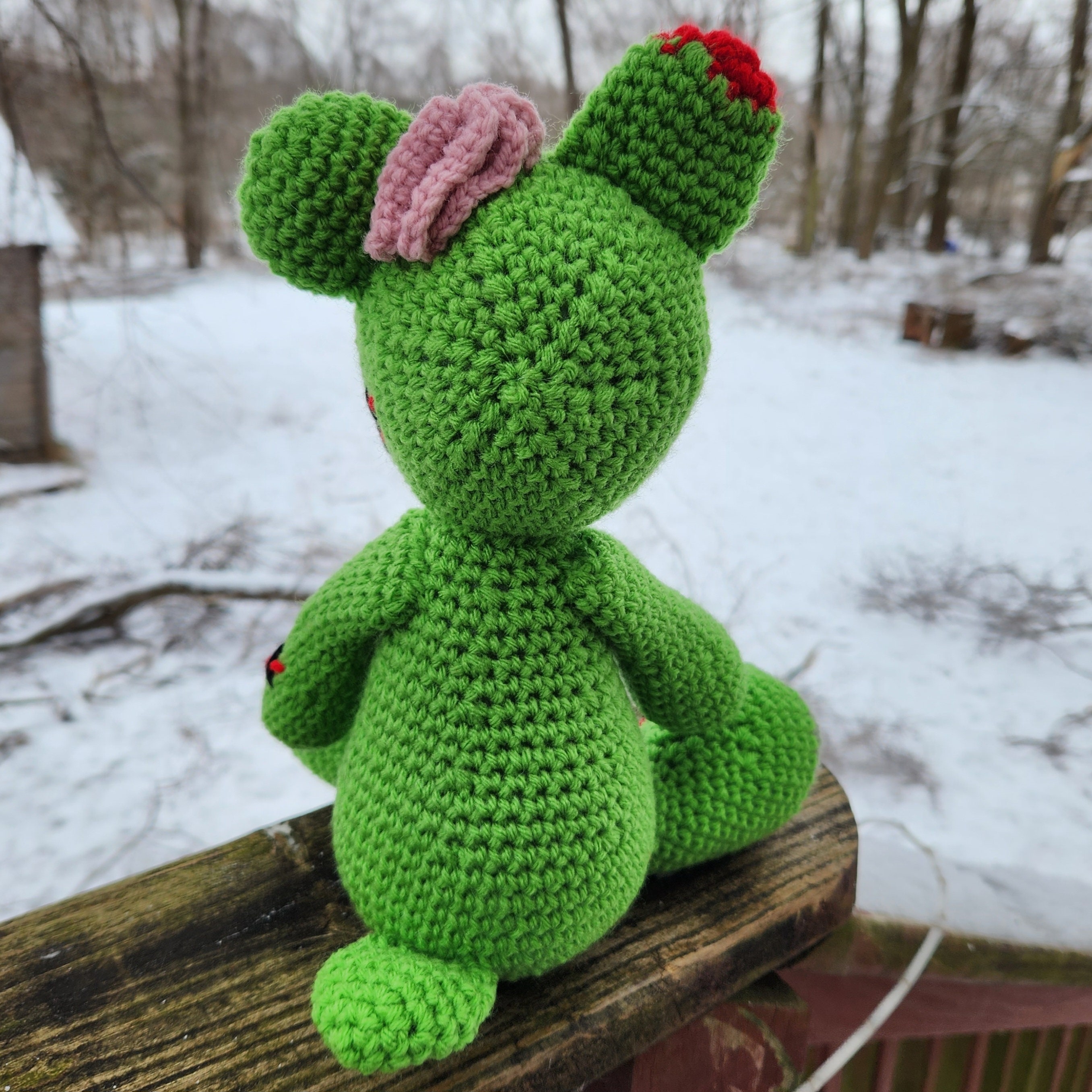 Zombear Buddy Handmade Crochet Amigurumi Zeddy Bear Stuffed - Etsy