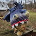 Inner Beast Handmade Crochet Stuffed Beast Unique One of a Kind - Etsy