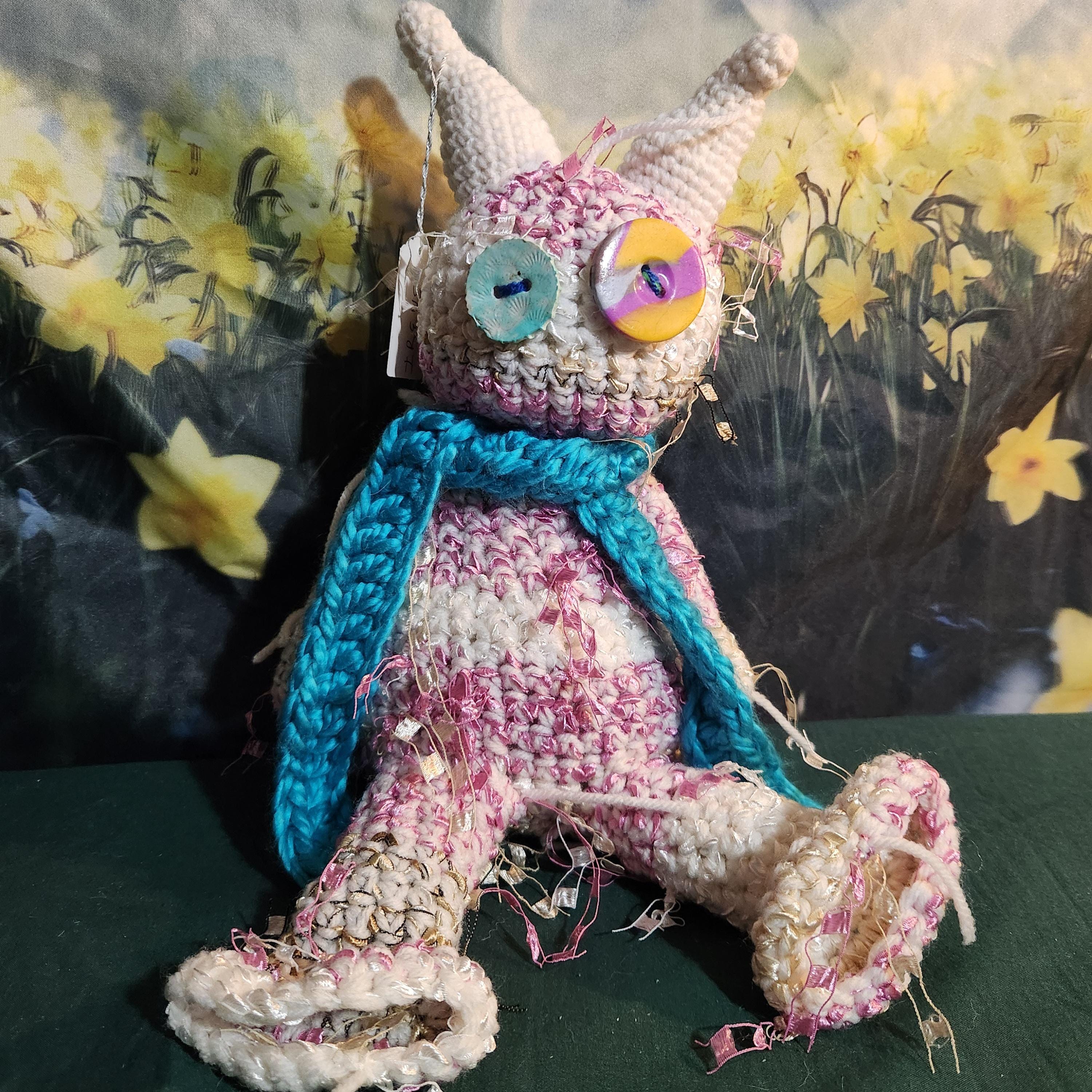 INNER BEAST Handmade Crochet Amigurumi Monster Plush - Etsy