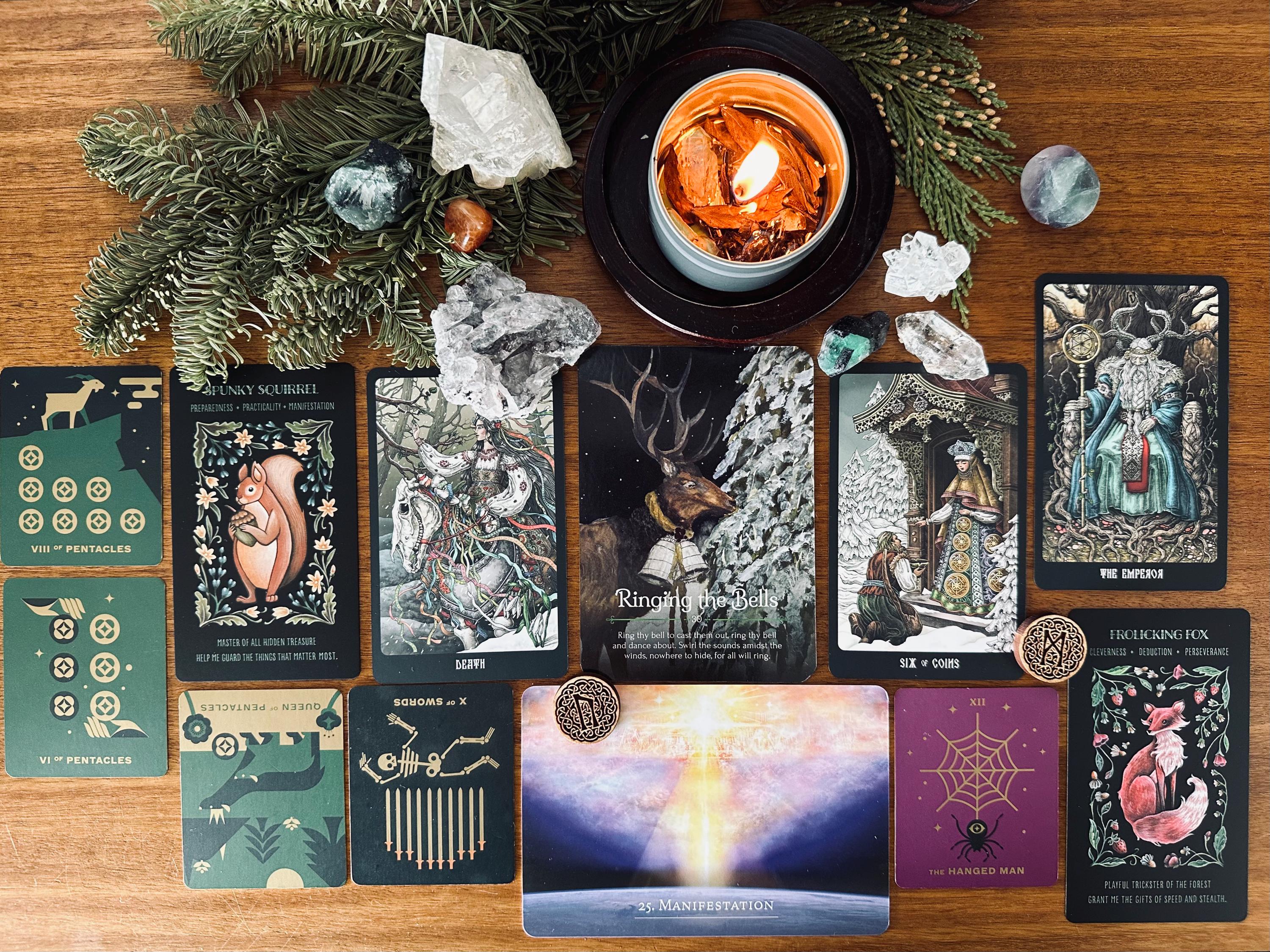 YULE Tarot & Oracle Reading Seasonal Message From Spirit Winter ...