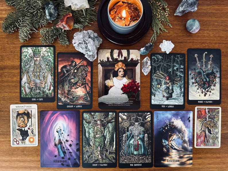 YULE Tarot & Oracle Reading Seasonal Message From Spirit Winter ...