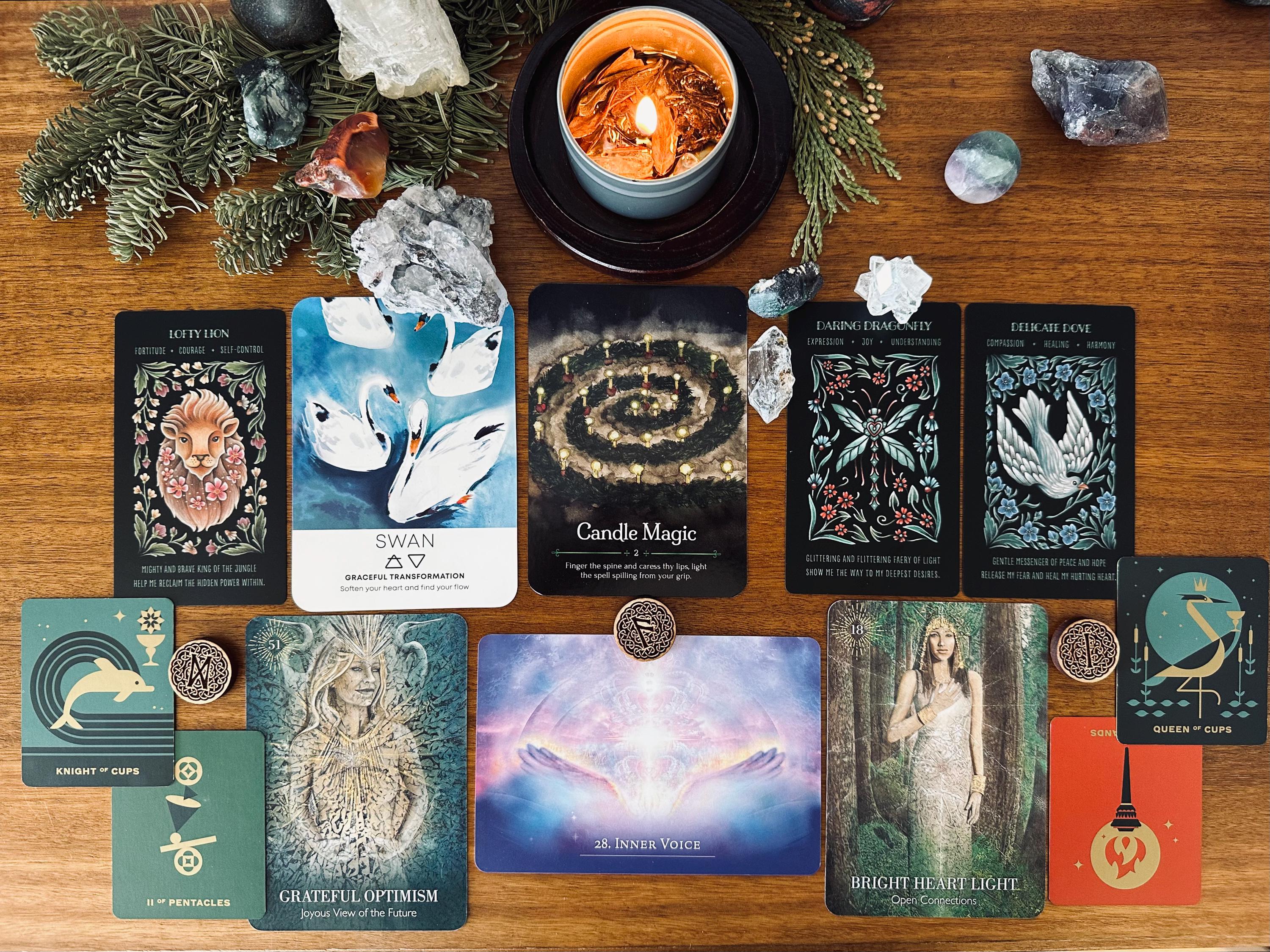 YULE Tarot & Oracle Reading Seasonal Message From Spirit Winter ...
