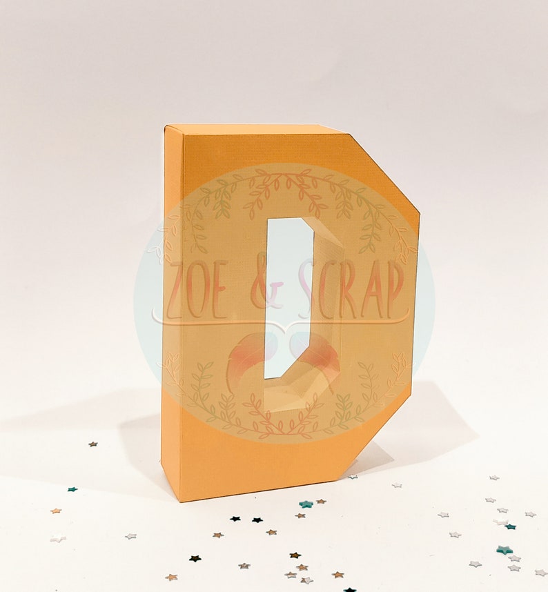 Uppercase D Letter 3D CUT File PNG,SVG and EPS Compressed Into a .zip ...