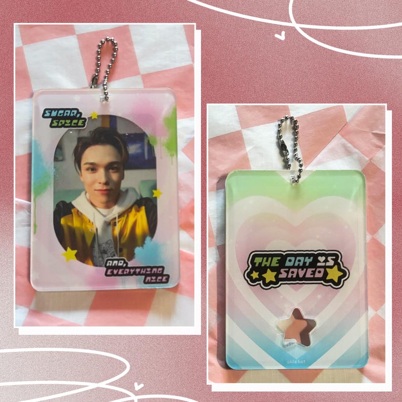 Y2K PPG Acrylic Photocard Holder - Etsy