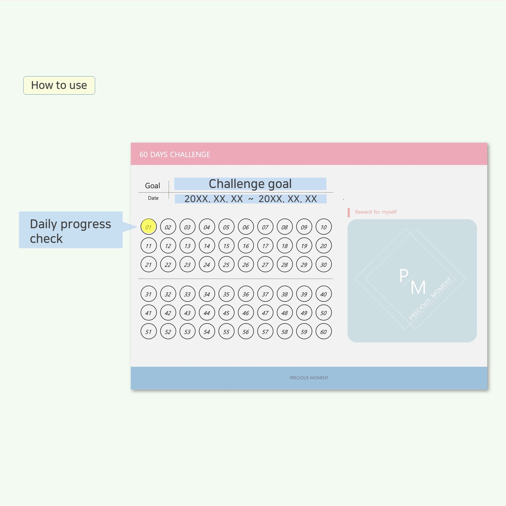 Digital Challenge Note 60days Challenge iPad Note Goodnotes Digital ...