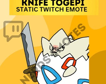 Twitch / Discord Animated Emote / Togepi Pokemon / Dance / Hype / Cute ...