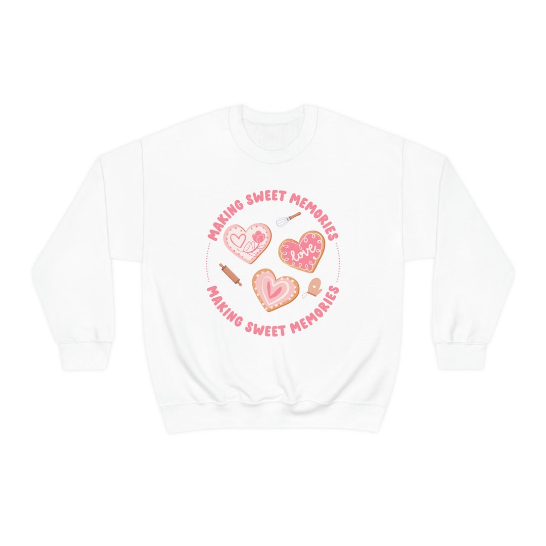 Making Sweet Memories Baking Tee Unisex Heavy Blend Crewneck Sweatshirt ...