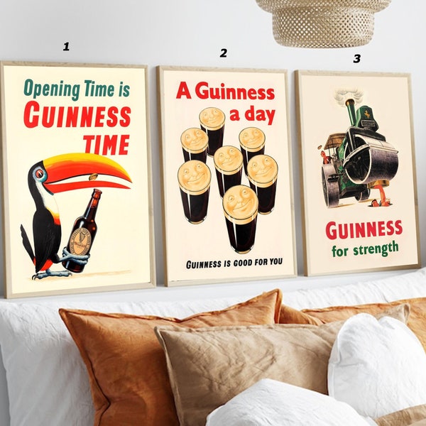 Guinness Poster - Etsy
