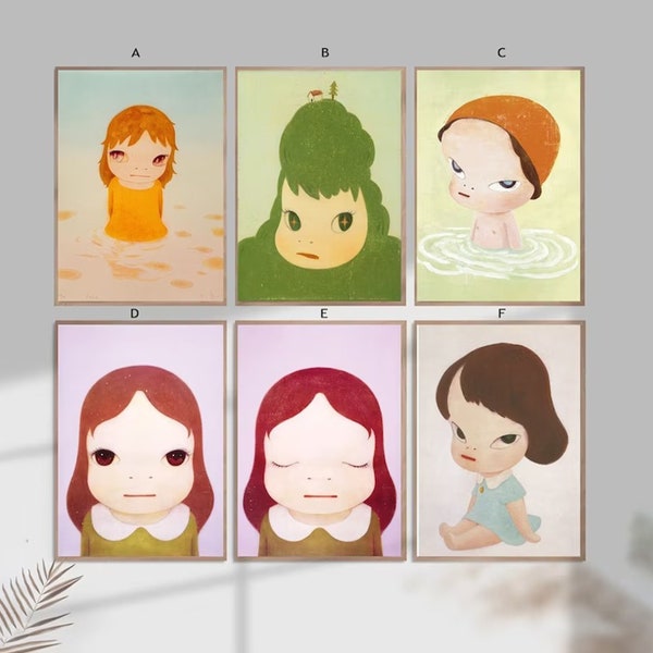 Yoshitomo Nara Poster - Etsy