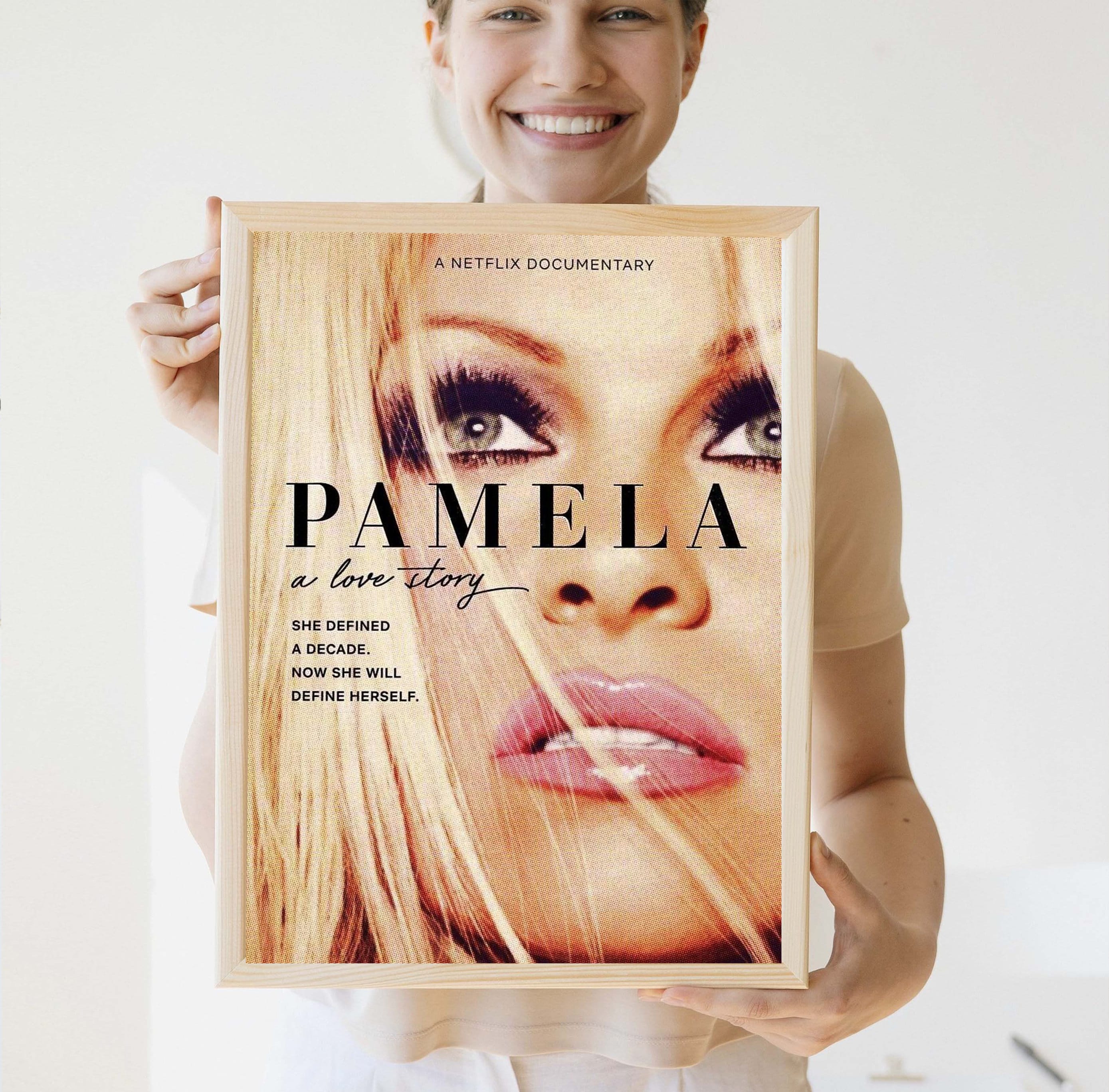 Pamela A Love Story Movie 2023 Poster Designed & Sold By Classy Missy