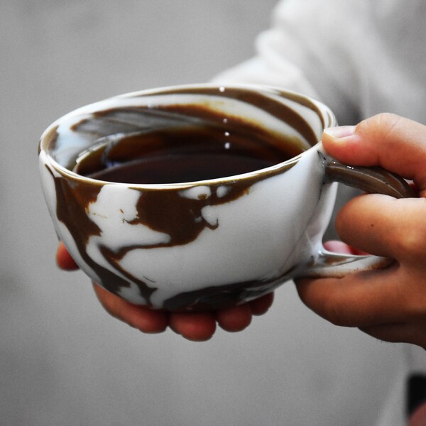 Twisted Coffee Cup - Etsy